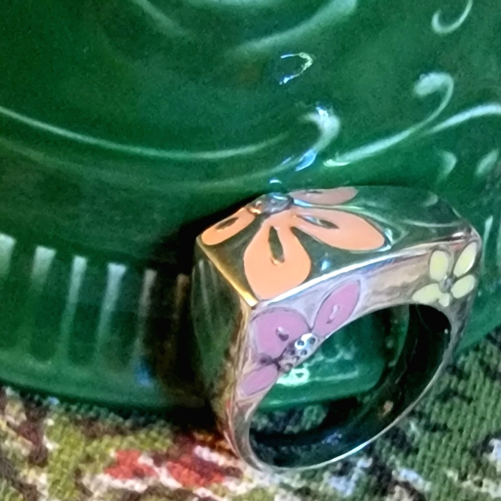 925 Ss David Sigal Ring - Gem